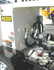 REED Concrete Pumps Shotcrete Pumps and Guncrete Gunite Machines.