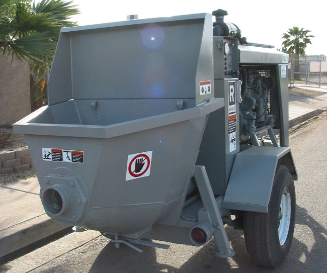 REED Concrete Pumps Shotcrete Pumps and Guncrete Gunite Machines.