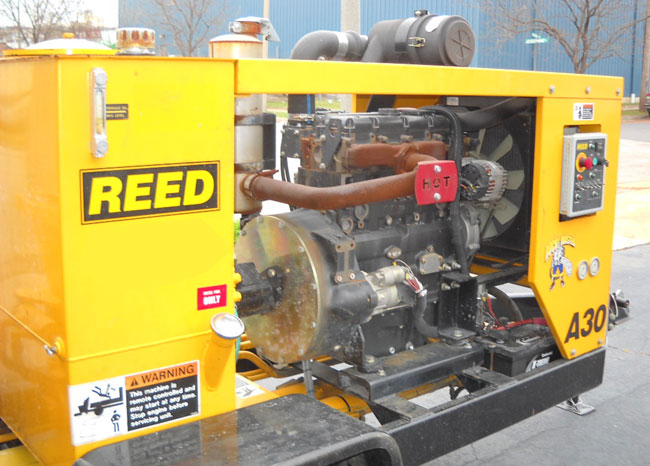 REED Concrete Pumps Shotcrete Pumps and Guncrete Gunite Machines.