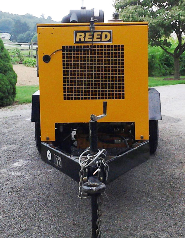 REED Concrete Pumps Shotcrete Pumps and Guncrete Gunite Machines.