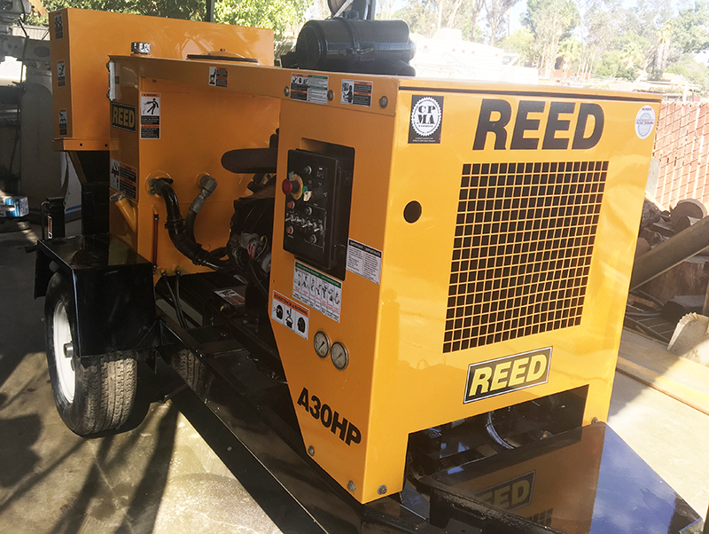 REED Concrete Pumps Shotcrete Pumps and Guncrete Gunite Machines.
