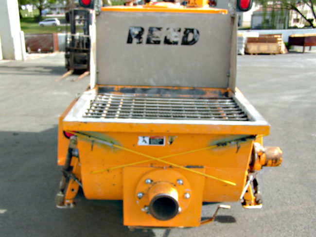REED Concrete Pumps Shotcrete Pumps and Guncrete Gunite Machines.