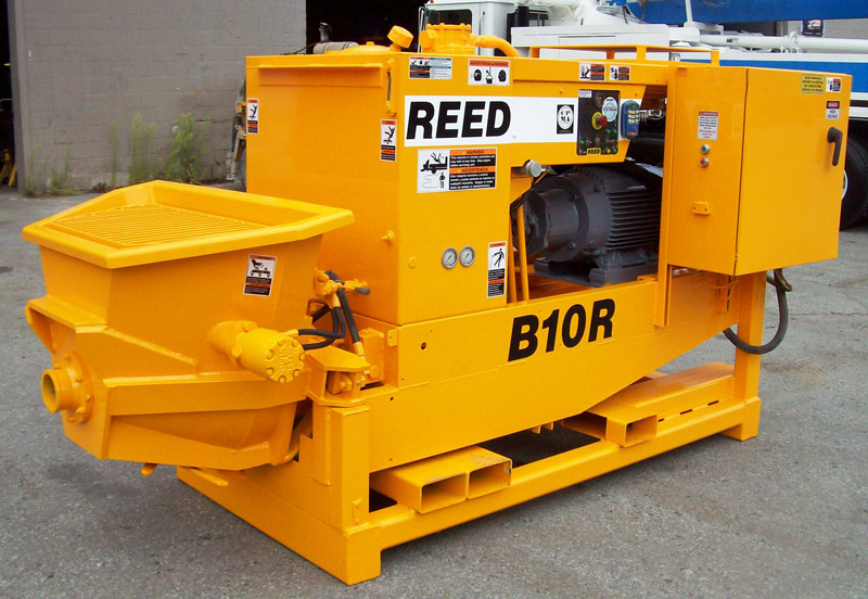 REED Concrete Pumps Shotcrete Pumps and Guncrete Gunite Machines.