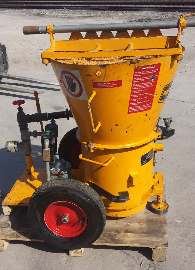 REED Concrete Pumps Shotcrete Pumps and Guncrete Gunite Machines.
