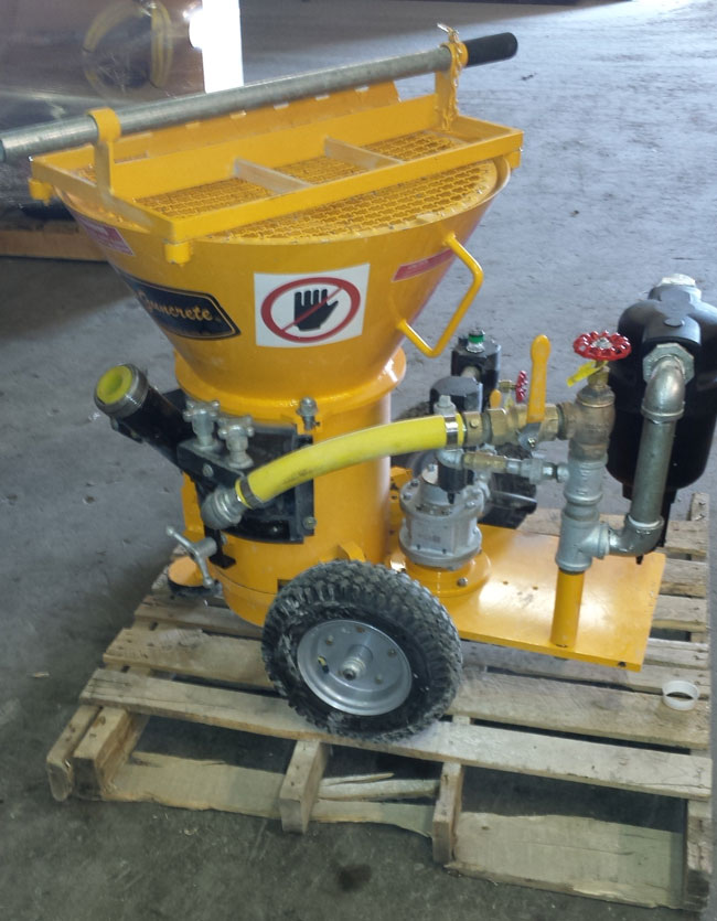 REED Concrete Pumps Shotcrete Pumps and Guncrete Gunite Machines.