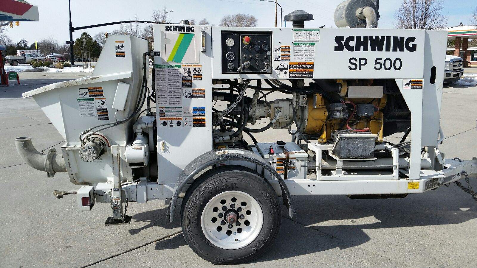 REED Concrete Pumps Shotcrete Pumps and Guncrete Gunite Machines.