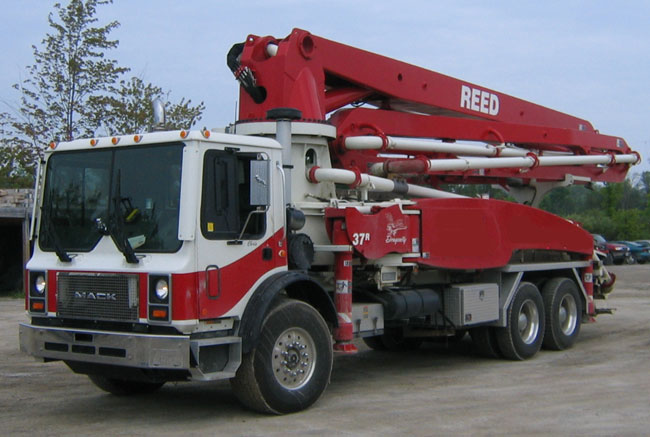 REED Concrete Pumps Shotcrete Pumps and Guncrete Gunite Machines.